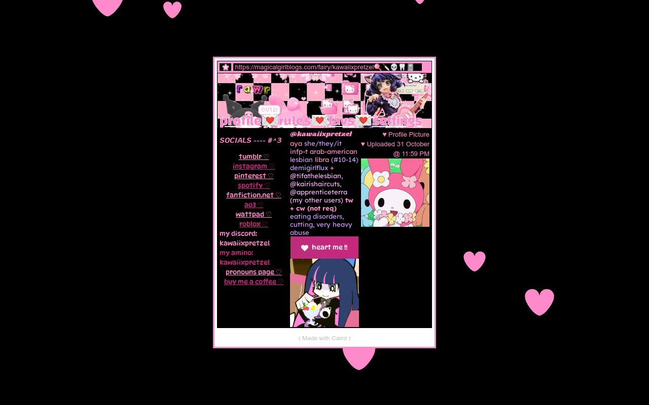 in my pastel goth hell